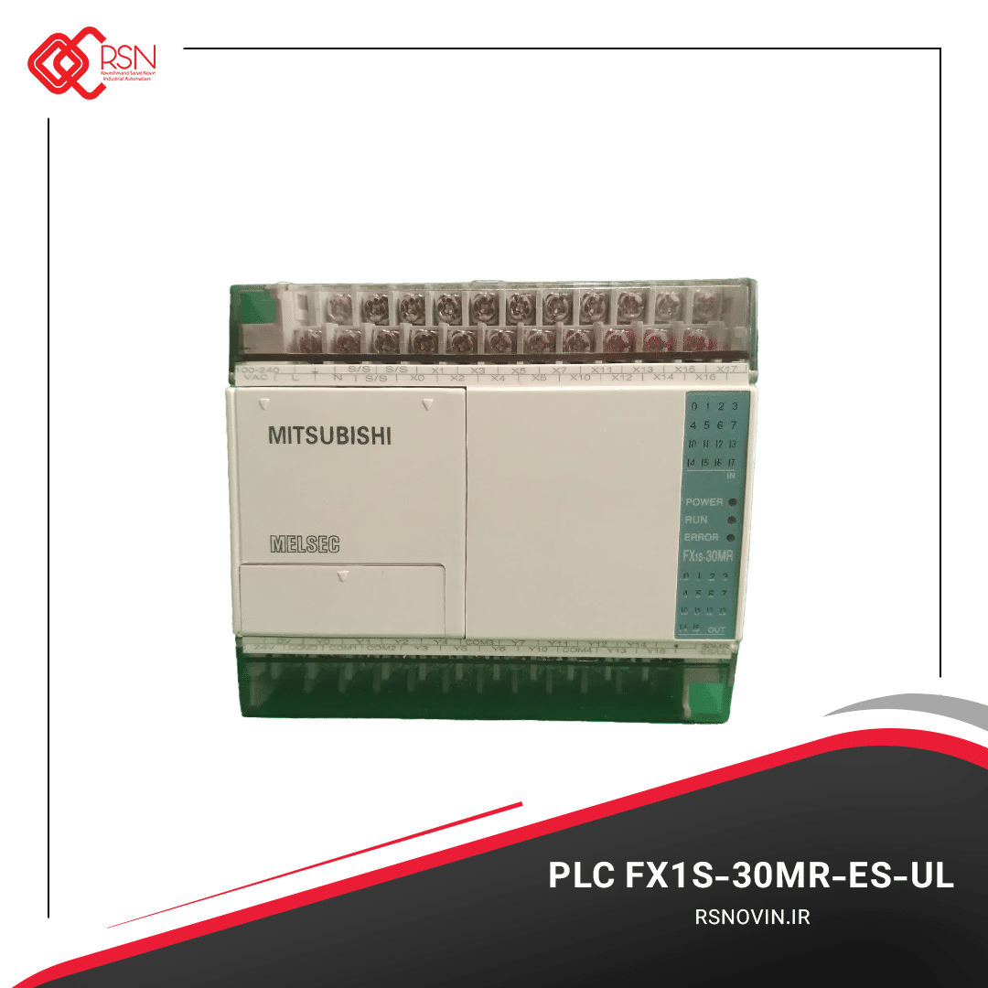 PLC میتسوبیشی مدل FX1S-30MR-ES-UL - روشمند صنعت نوین