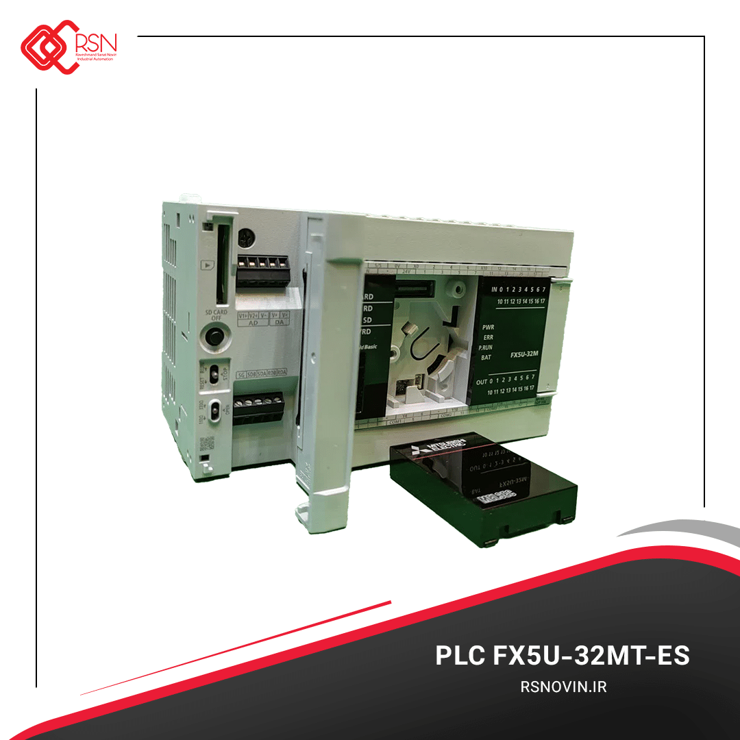 PLC میتسوبیشی مدل FX5U-32MT-ES - روشمند صنعت نوین